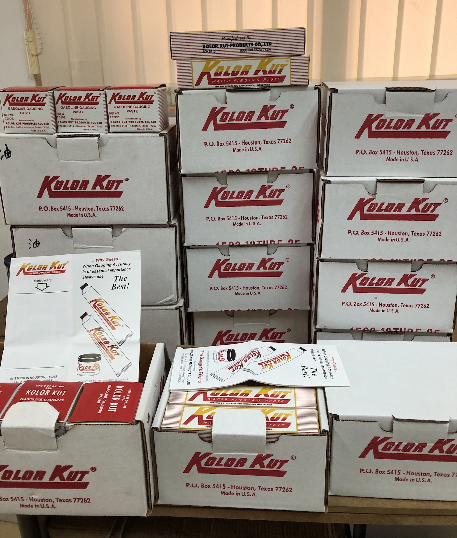 Kolor Kut Water Finding Paste 試水膏, Gasoline Gauging Paste 試油膏